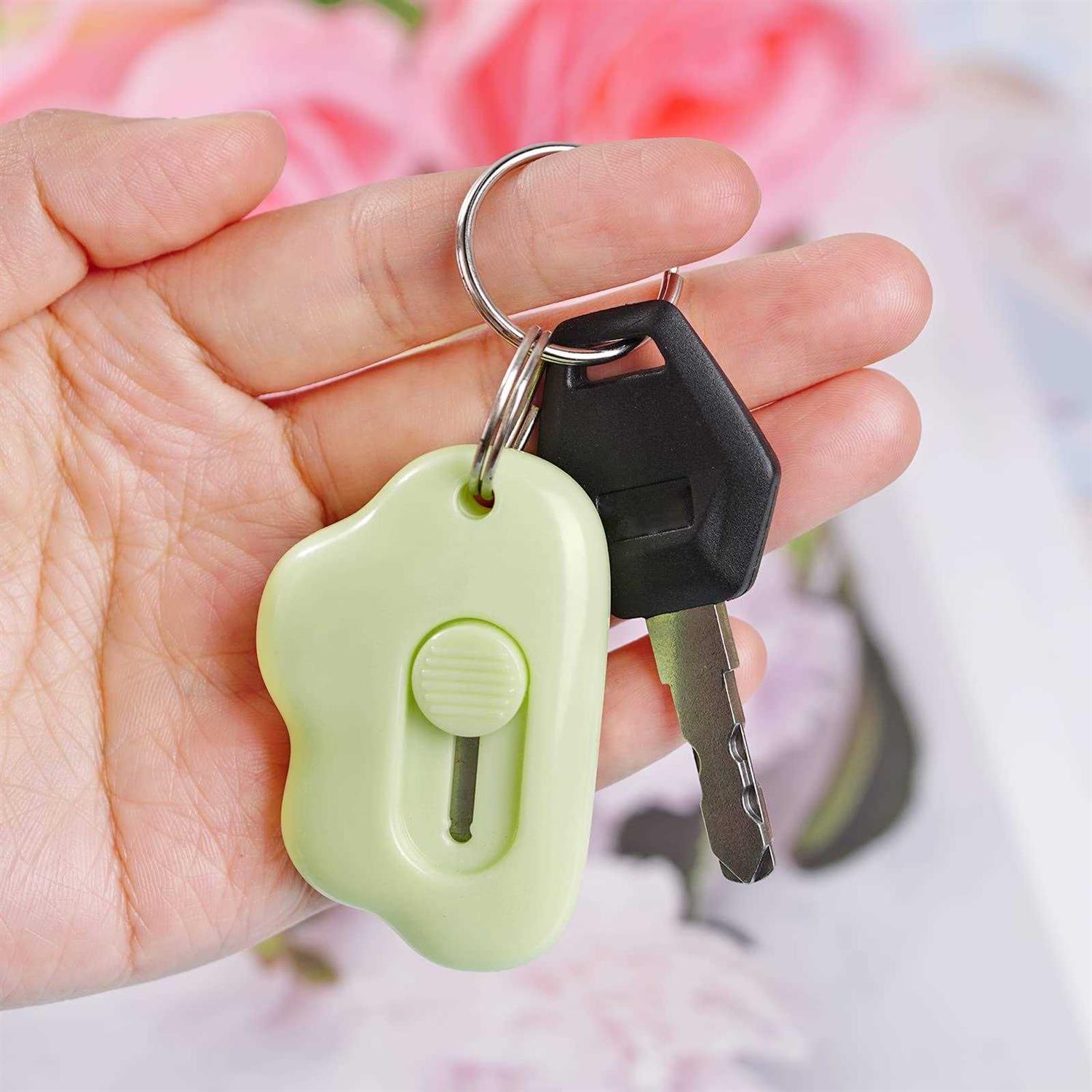 Fengek Mini Retractable Utility Knife Cloud Pocket Box Cutters Plastic ...