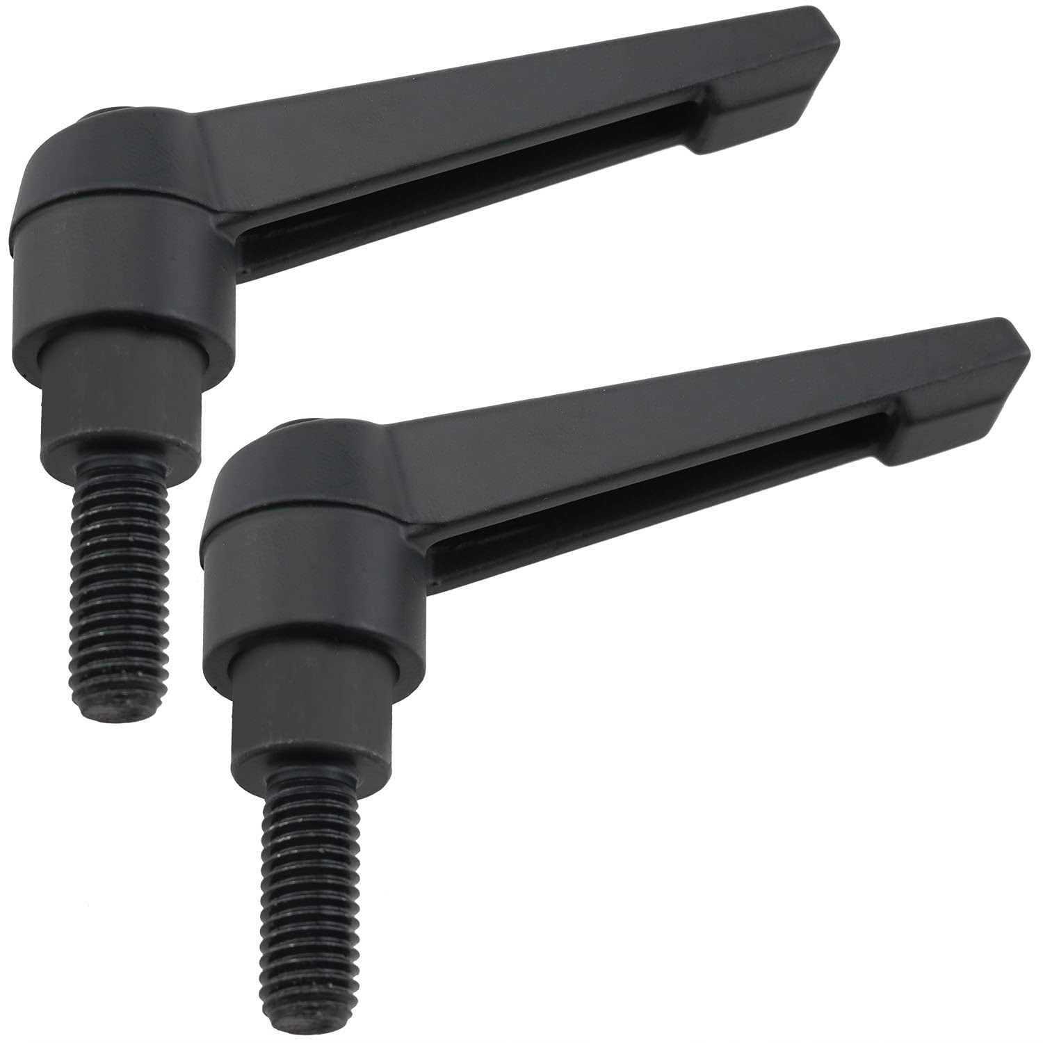 Mutai Clamping Lever M8 Thread Push Button Ratchet Lever Adjustable ...