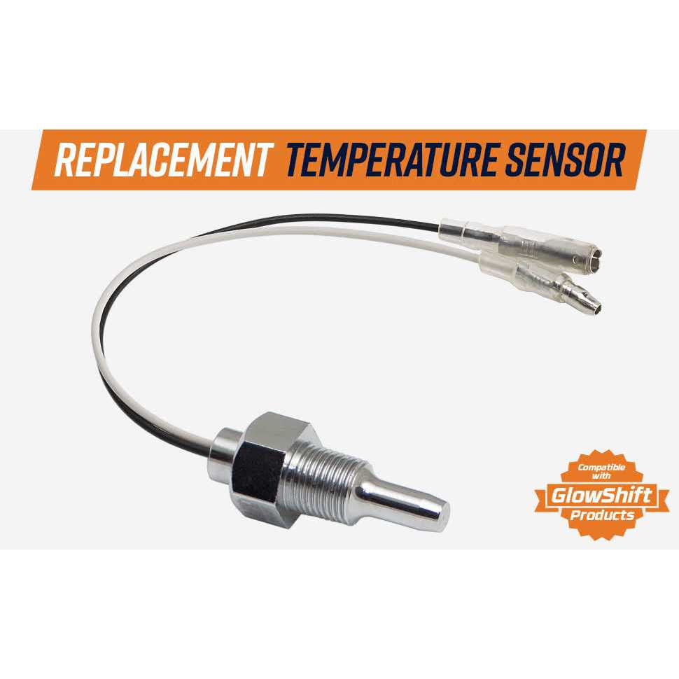 Glowshift Replacement Temperature Gauge Sensor Sending Unit 1/8-27 Npt ...