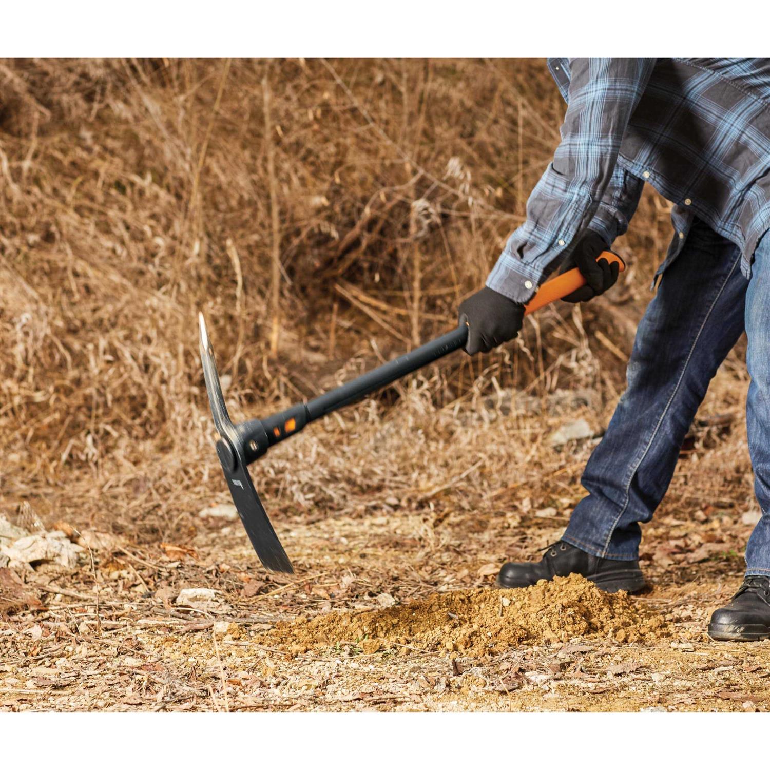 Fiskars IsoCore 5 lb Double Bit Splitting Pick Fiberglass Handle - Shop ...