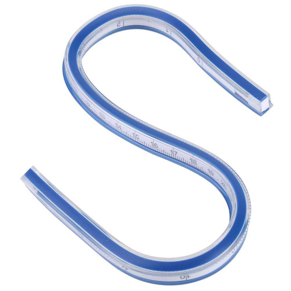 Flexible Plastic Curve Rule Ruler Drafting Drawing Measure Tool Craft ...