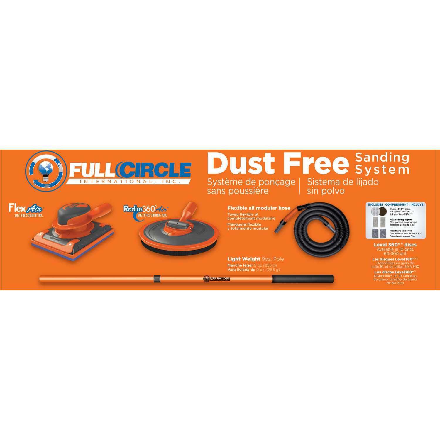 Full Circle DUST-FREE Sanding System FCI DUST-FREE - Shop Hardware ...