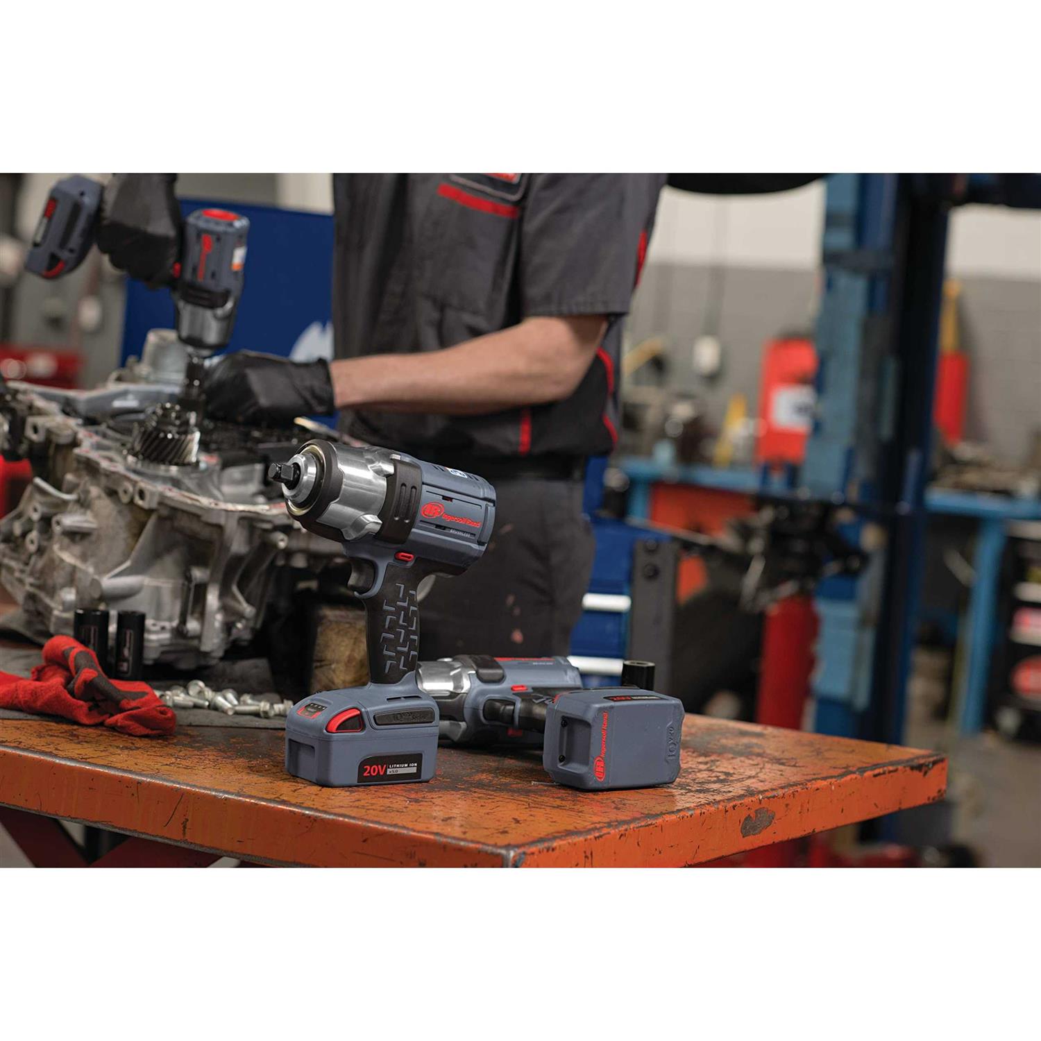 Ingersoll Rand W7152-K22 Impact Wrench 1/2in IQV20 High Torque - Shop Hardware Tools for Work ...