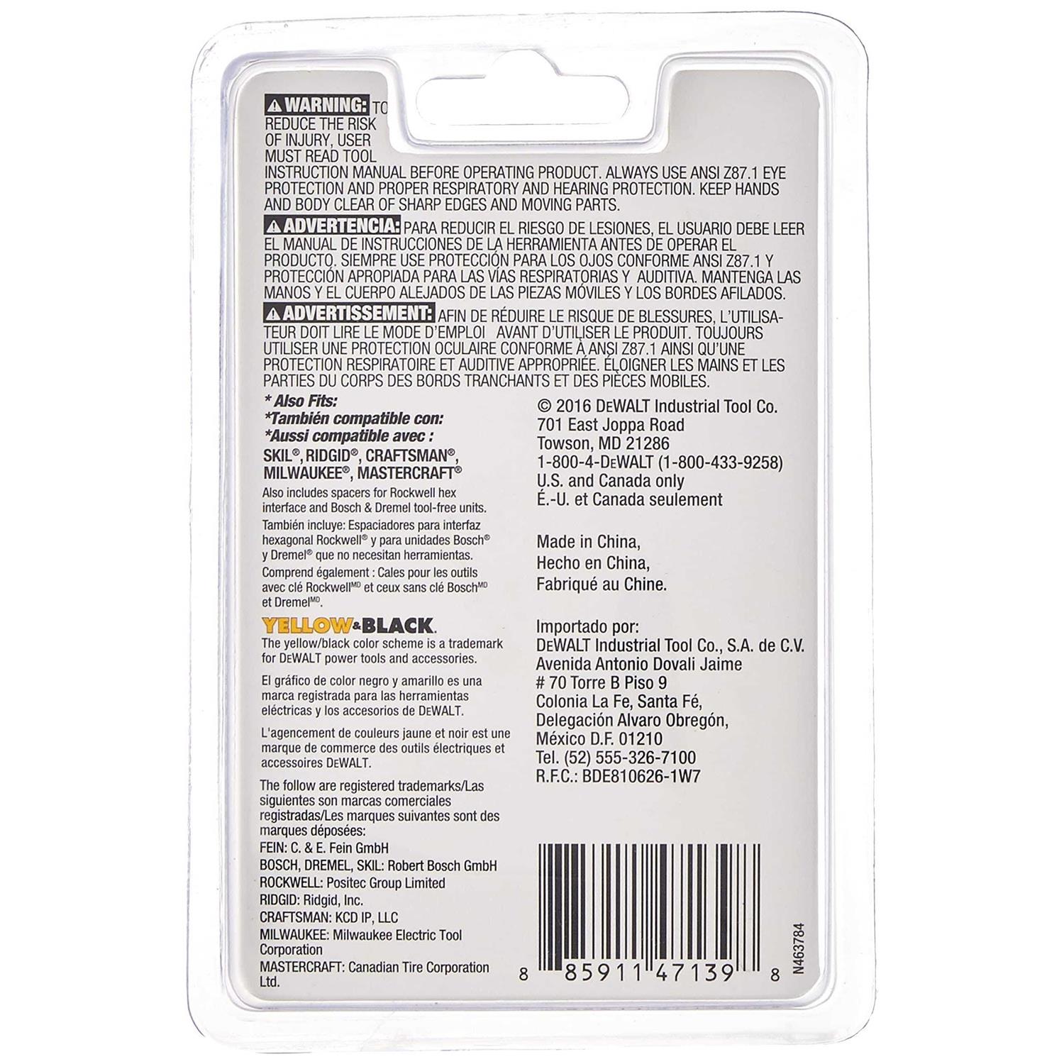 Dewalt DWA4242 Oscillating Diamond Flush Cut Blade - Shop Hardware ...