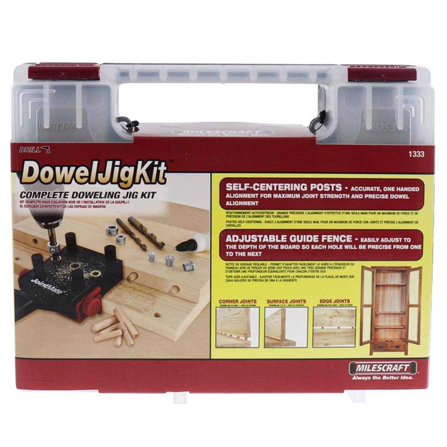 Milescraft Dowel Jig Kit - Shop Hardware Tools for Work and Home