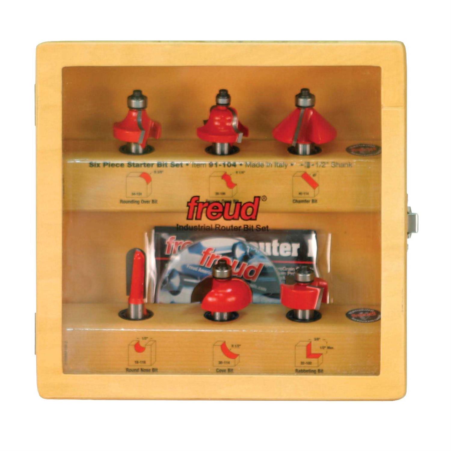Freud 91-100 13 Piece Super Router Bit Set - Shop Hardware Tools for ...