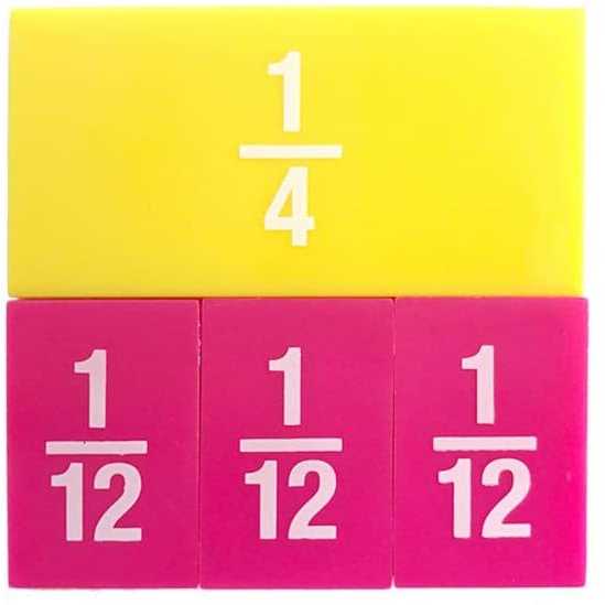 Eai Education Fraction Tiles with Tray - Shop Hardware Tools for Work ...