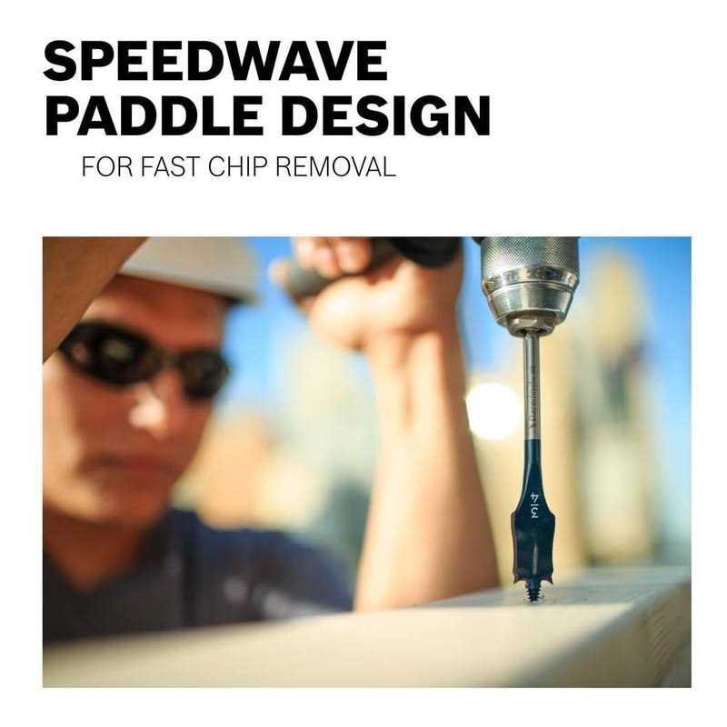 Bosch DSB5013P Daredevil Spade Bit Set - Shop Hardware Tools for Work ...