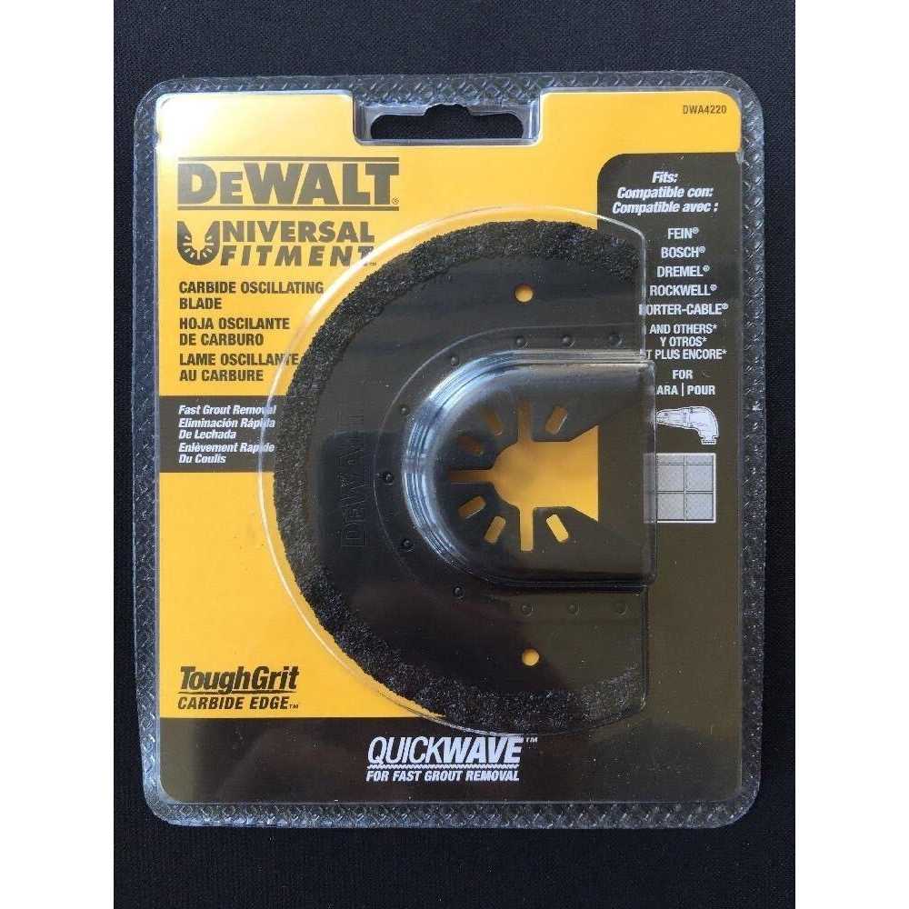 Dewalt Oscillating Carbide Grout Removal Blade DWA4220 - Shop Hardware ...