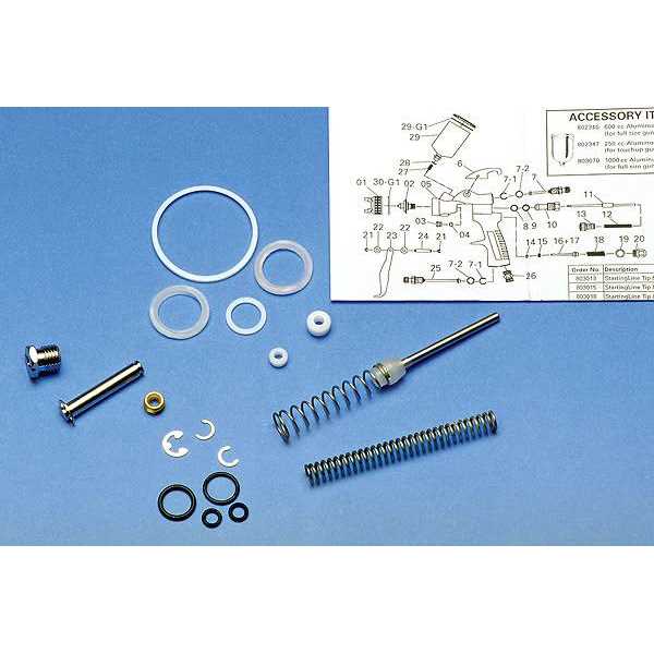 DeVilbiss 802425 Full Size Gun Repair Kit - Shop Hardware Tools for ...