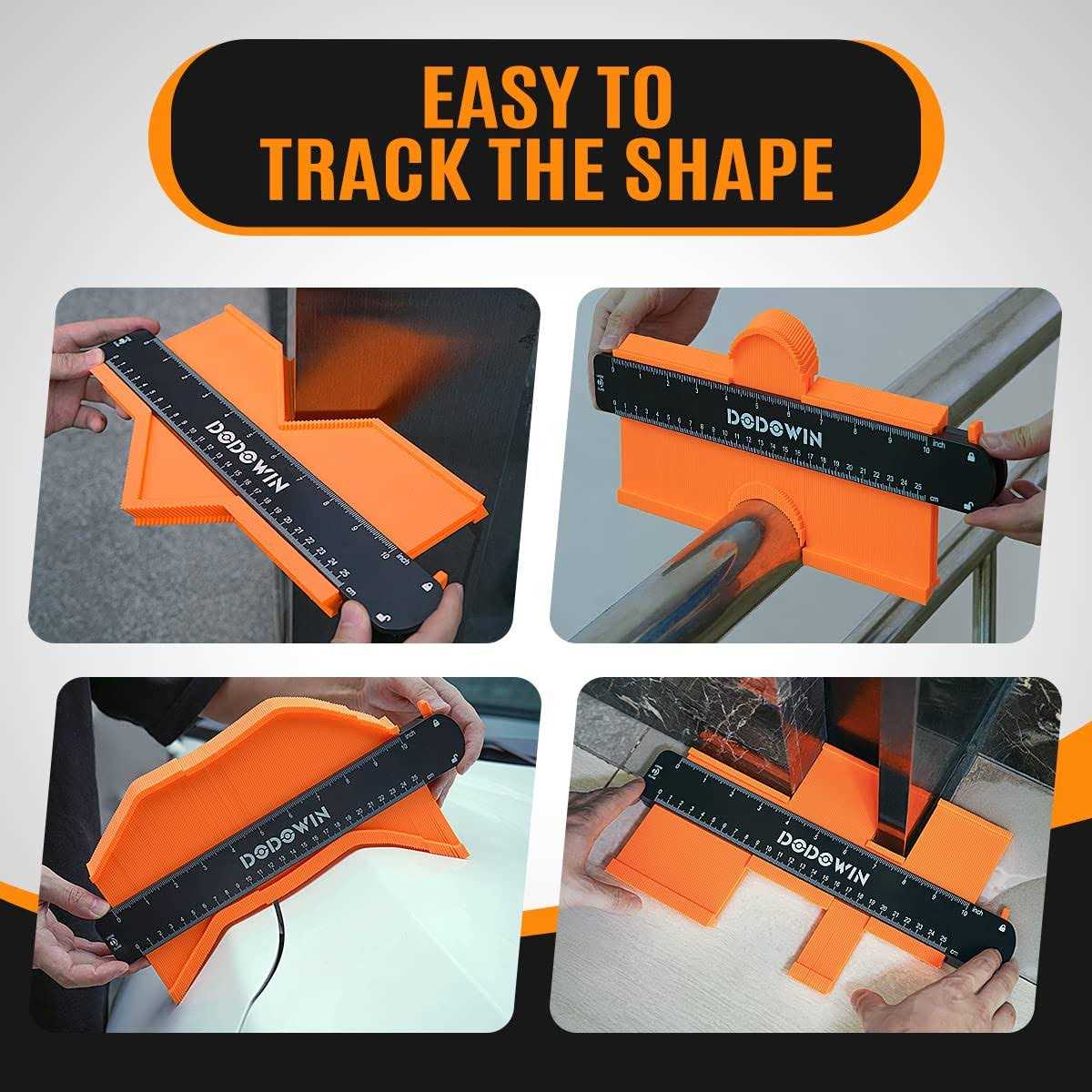 dodowin Contour Gauge Profile Tools Gifts for Men Husband Dad Him ...