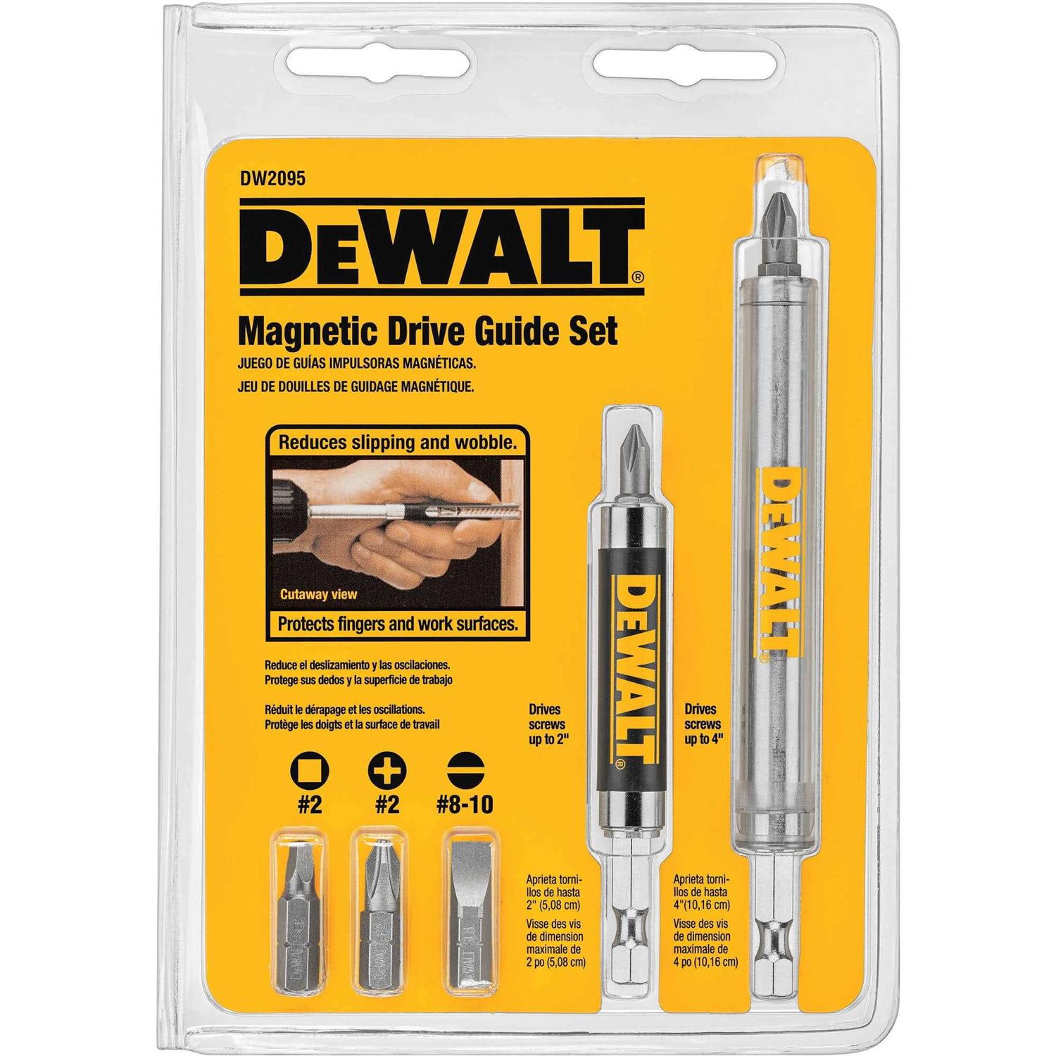 Dewalt Magnetic Drive Guide Set DW2095 - Shop Hardware Tools for Work ...