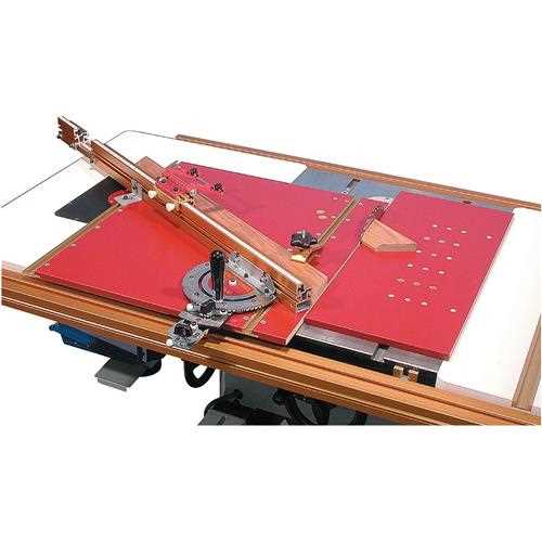 Incra Miter 5000 Table Saw Miter Gauge with Sled and Telescoping Fence ...