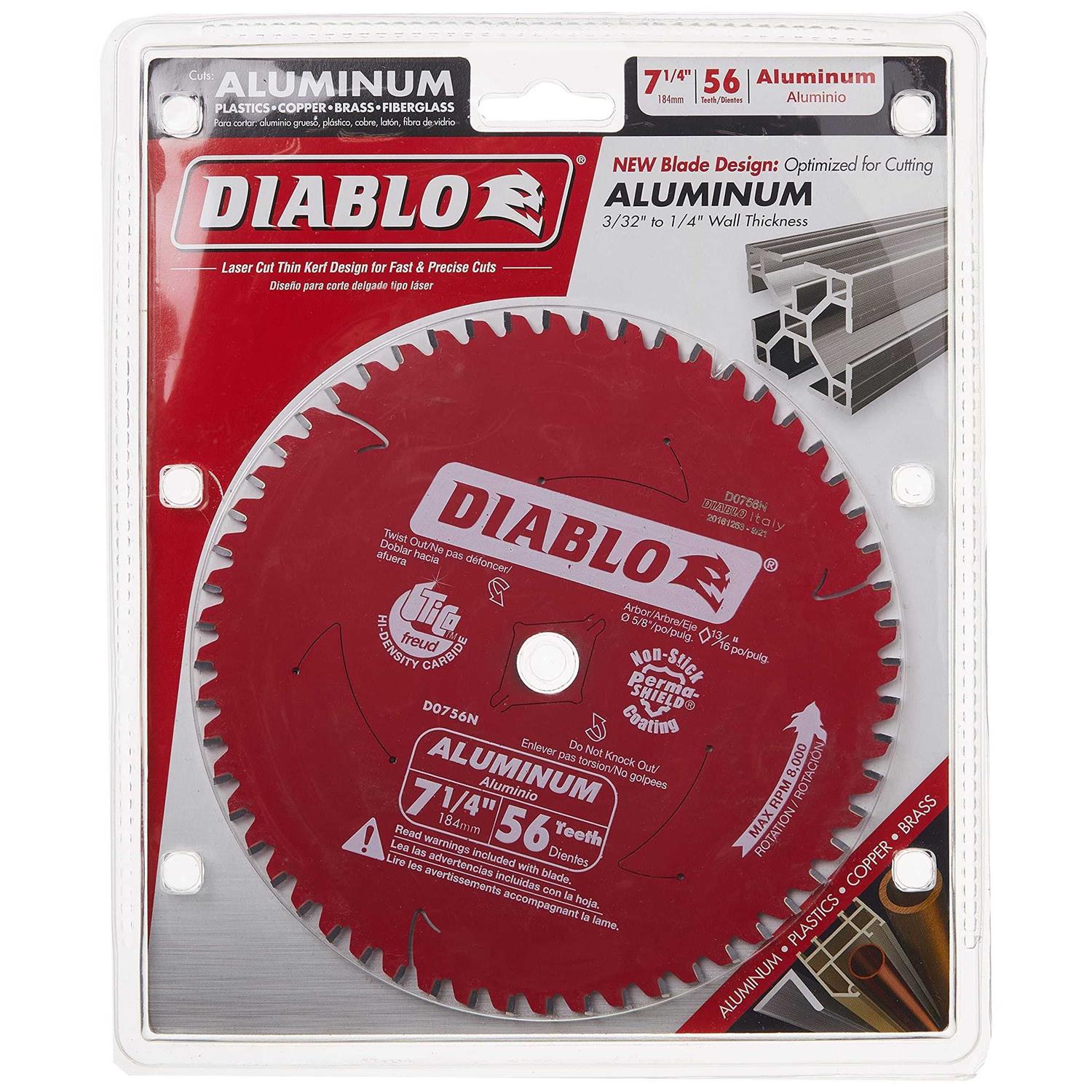Diablo Cutting Saw Blade D0756N - Shop Hardware Tools for Work and Home