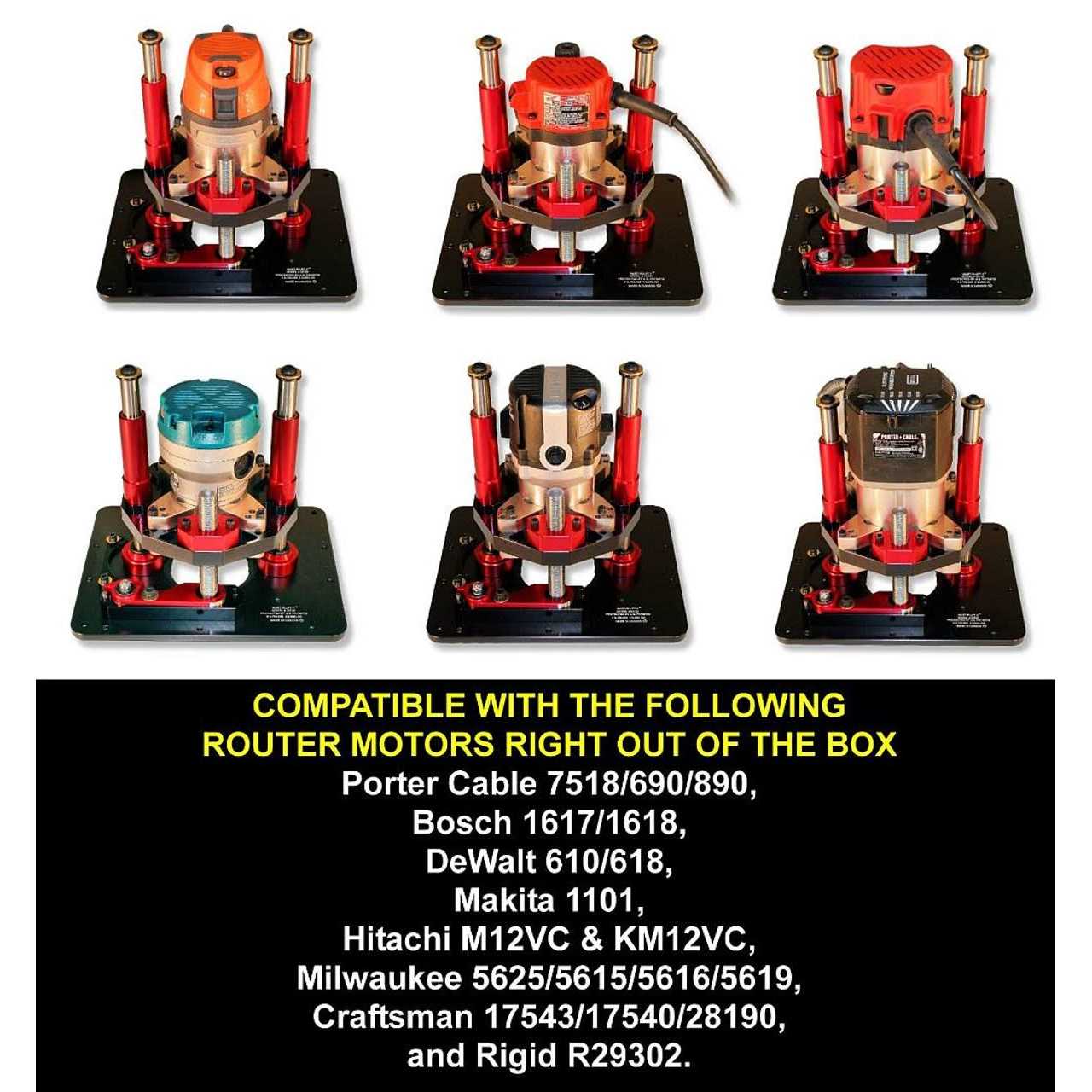 JessEm 02120 Mast-R-Lift II Router Lift - Shop Hardware Tools for Work ...