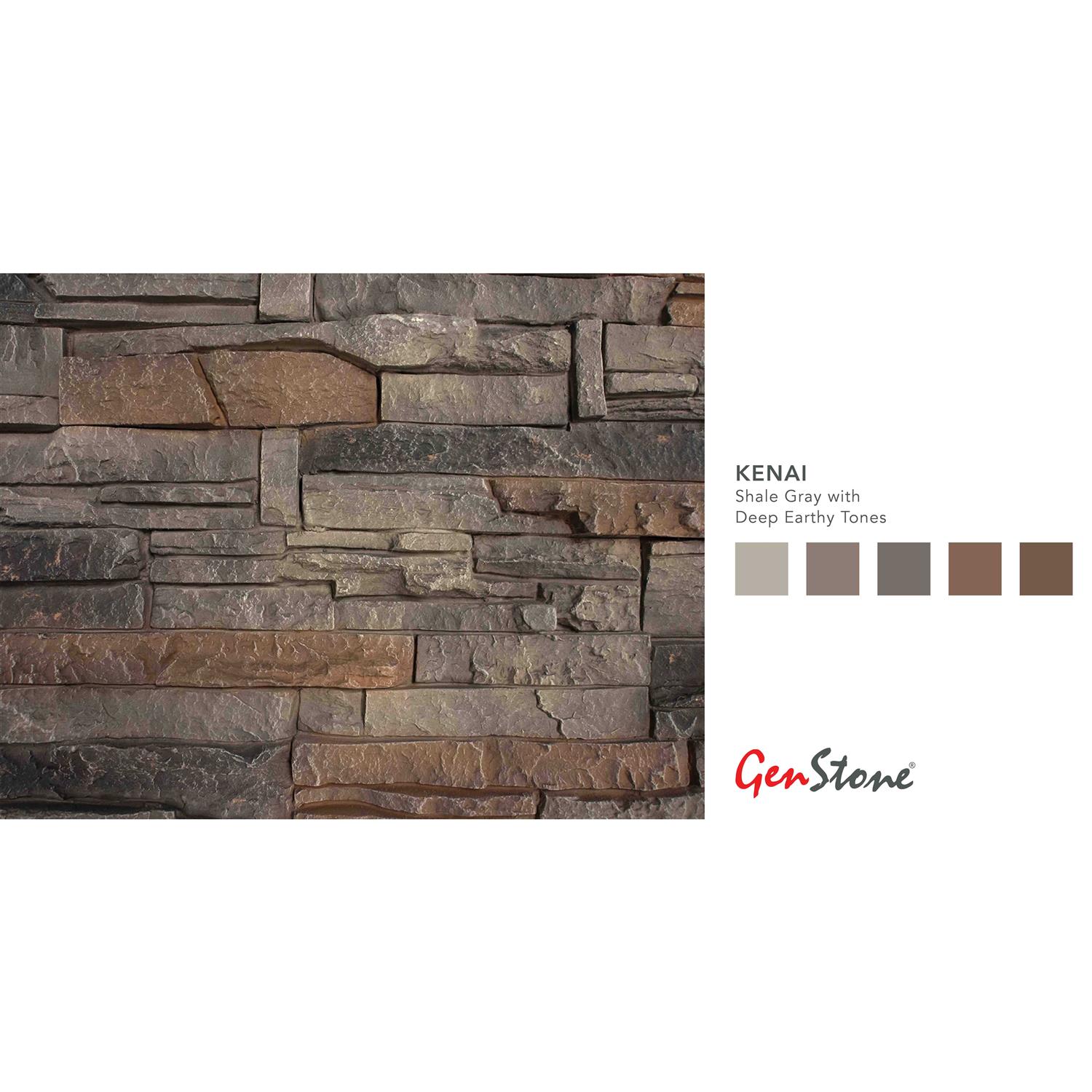 GenStone G2 Exterior 3.13-Sq ft Faux Stone Veneer - Shop Hardware Tools ...