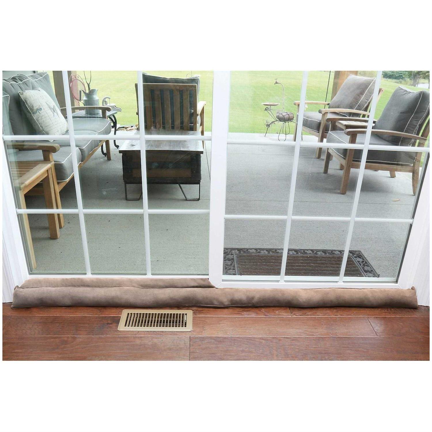 Home District Sliding Door Draft Stopper Glass Door Draft Blocker Patio ...