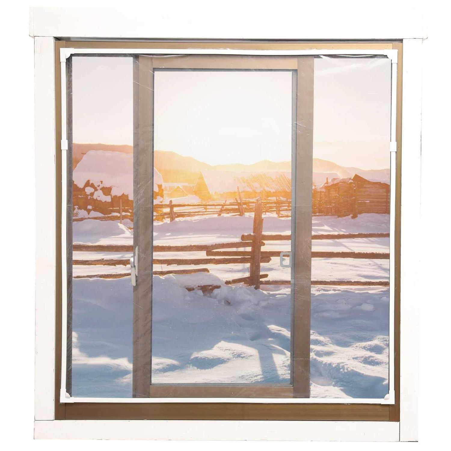 Magnetic Window Insulation kit Heavy Duty Window Insulation Film with ...