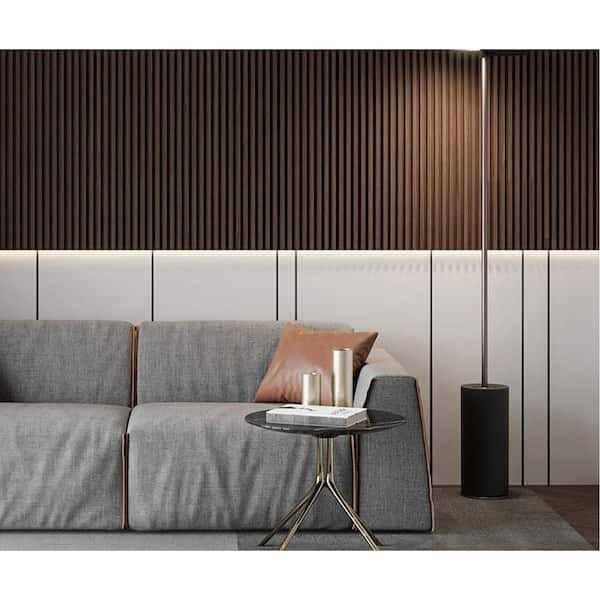 Ejoy 6 in x 0.8 in. Wood Solid Wall Cladding Siding Board - Shop ...