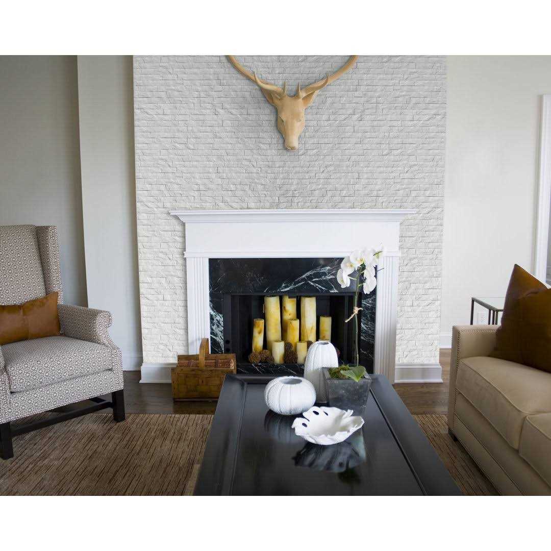 Innovera Decor by Palram 24-in x 24-in Embossed Portland Cement PVC ...