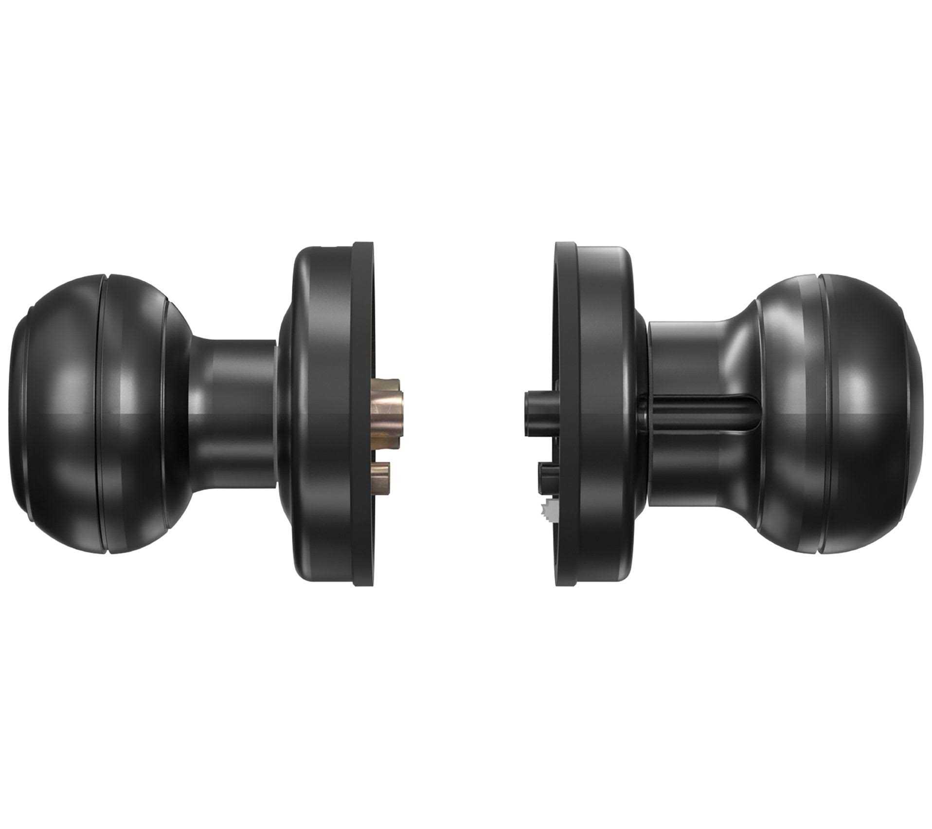 GeekTale K01 Smart Fingerprint Doorknob Lock K01BK - Shop Hardware ...