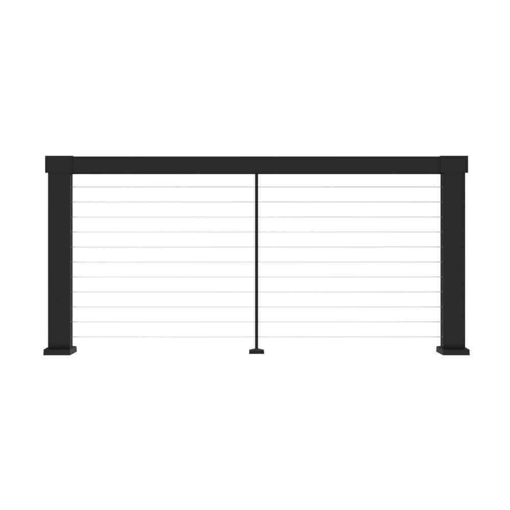Barrette Outdoor Living Elevation Aluminum 2.29 in. x 3.31 in. x 5.73 ...