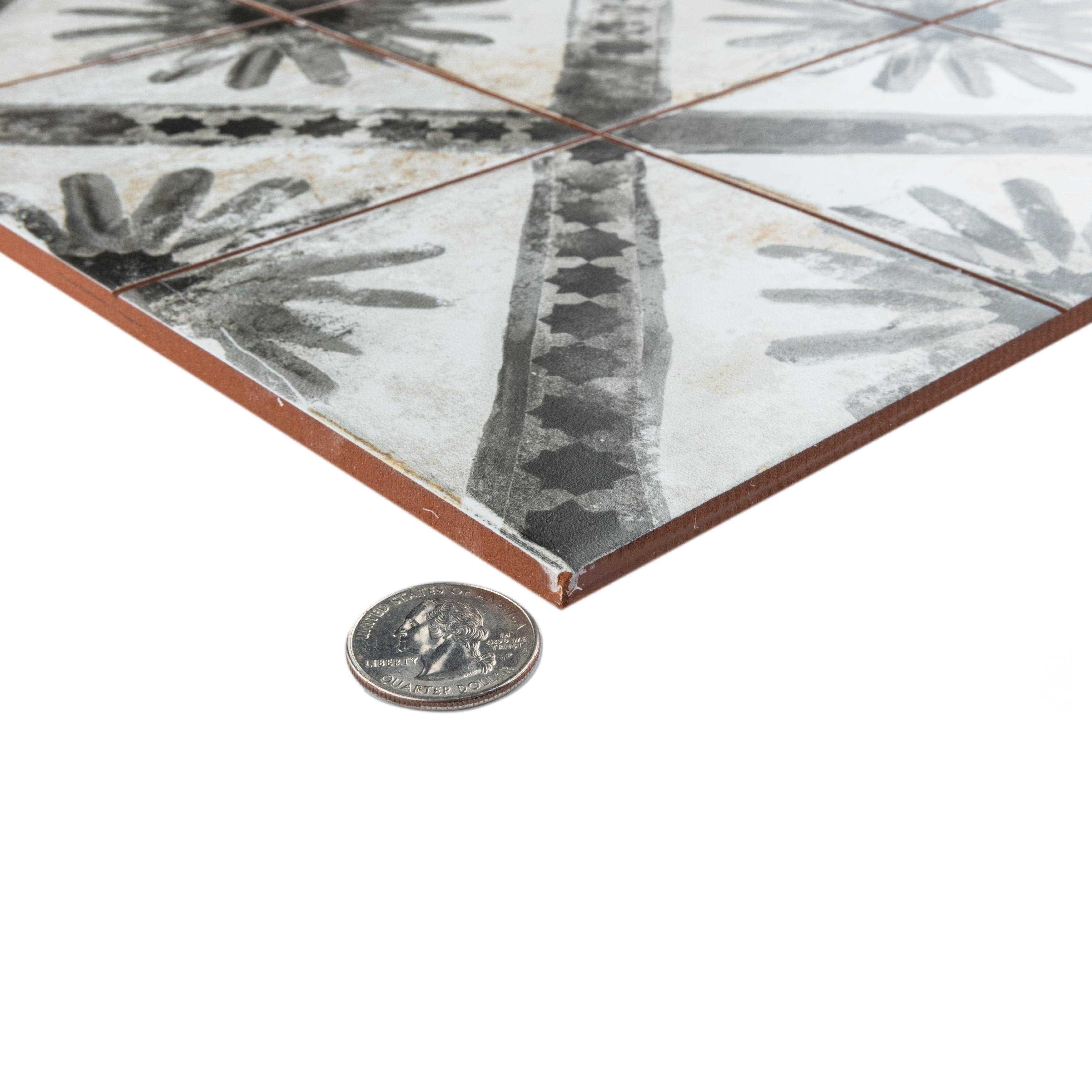 Merola Tile Harmonia Kings Marrakech 13 in. Ceramic Floor and Wall Tile ...