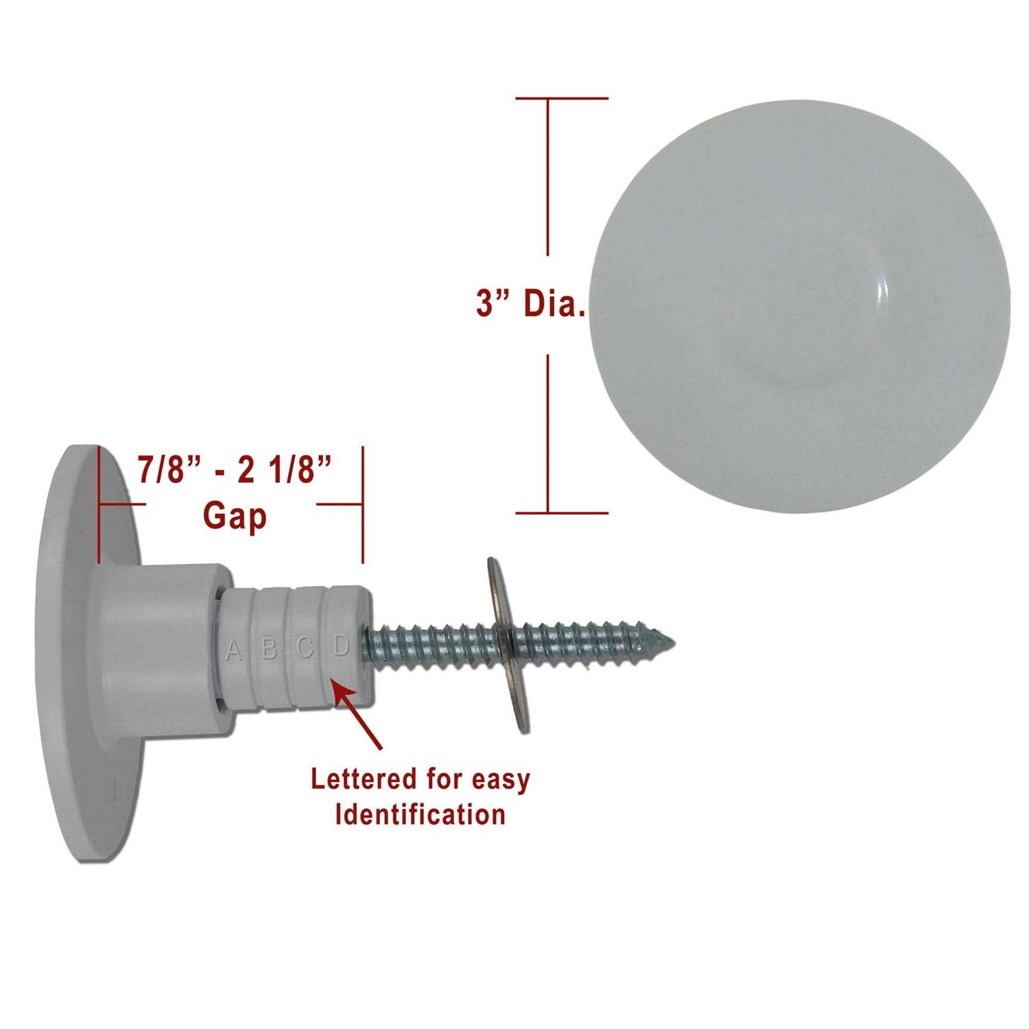 Grab Bar Mounting Kit for Fiberglass Showers The “Original” Solid Mount ...