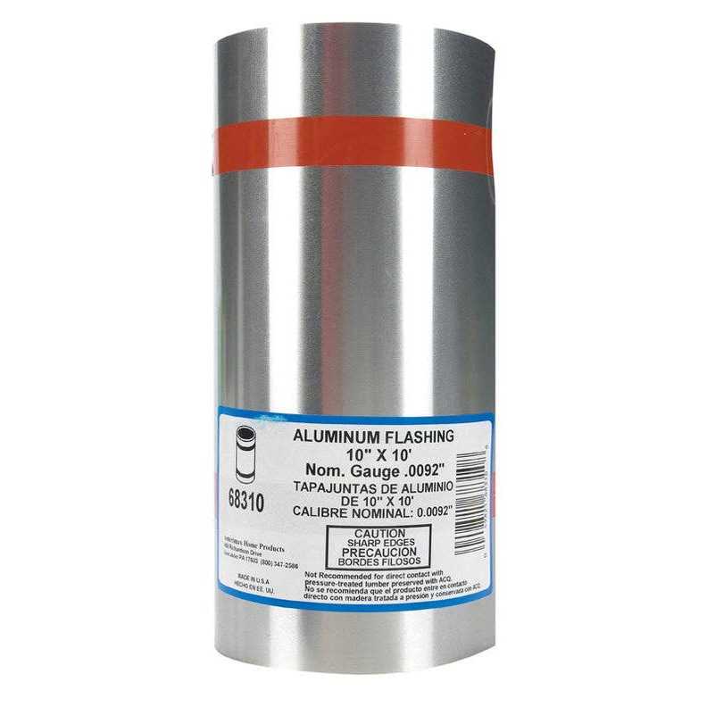 Amerimax 8 in. W x 50 ft. L Aluminum Flashing - Shop Hardware Tools for ...