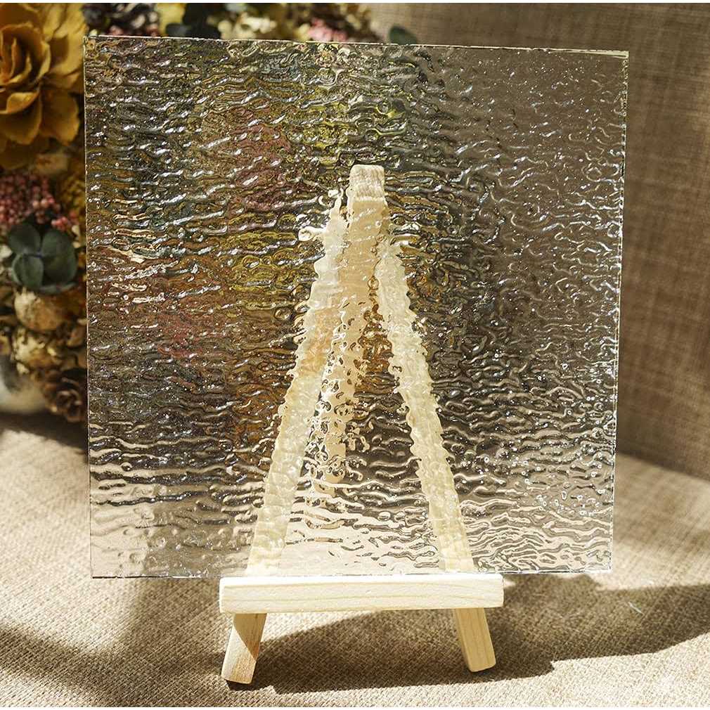 MaxGrain 6x6 inch Clear Textured Stained Glass Sheets - Shop Hardware ...