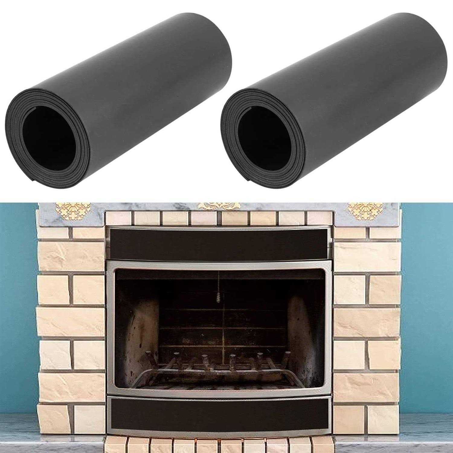 Magnetic Fireplace Draft Stopper 2pcs Fireplace Vent Covers, Screen ...