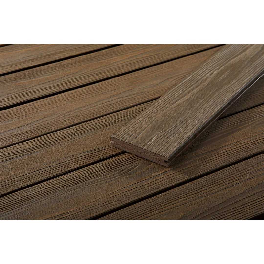 Fortress Building Products 8 ft. Apex PVC Grooved Deck Boards - Shop ...