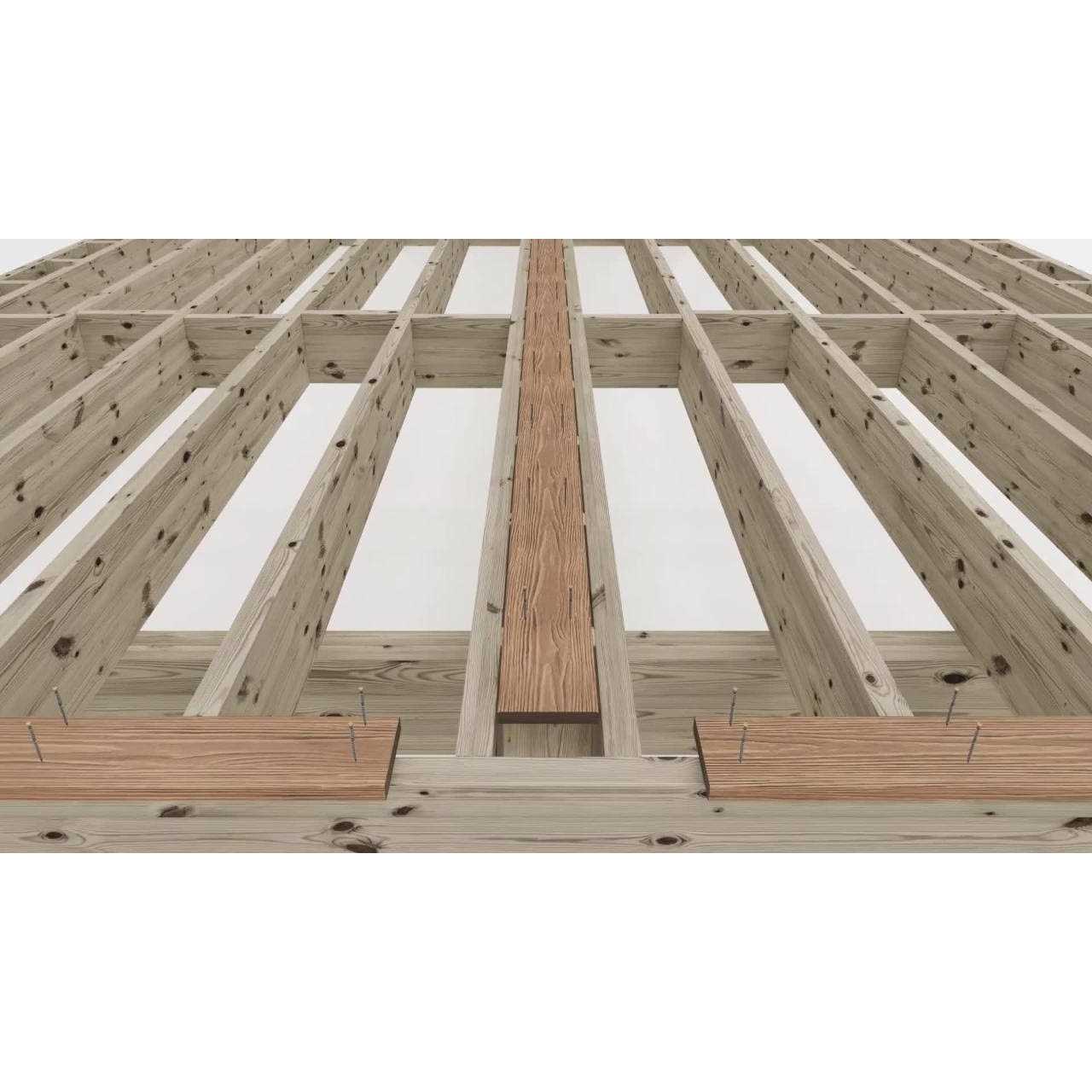 Fortress Building Products 8 ft. Apex PVC Grooved Deck Boards - Shop ...