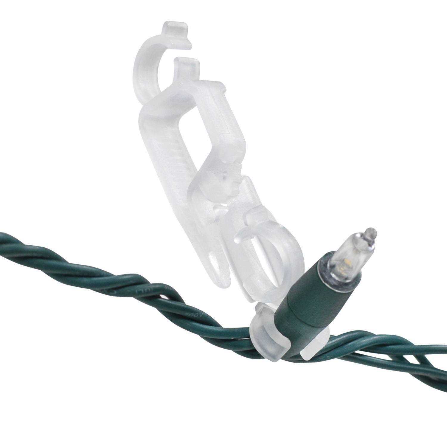 Lites-Up Clear Multi-Directional Gutter Clip & Shingle Clip for ...