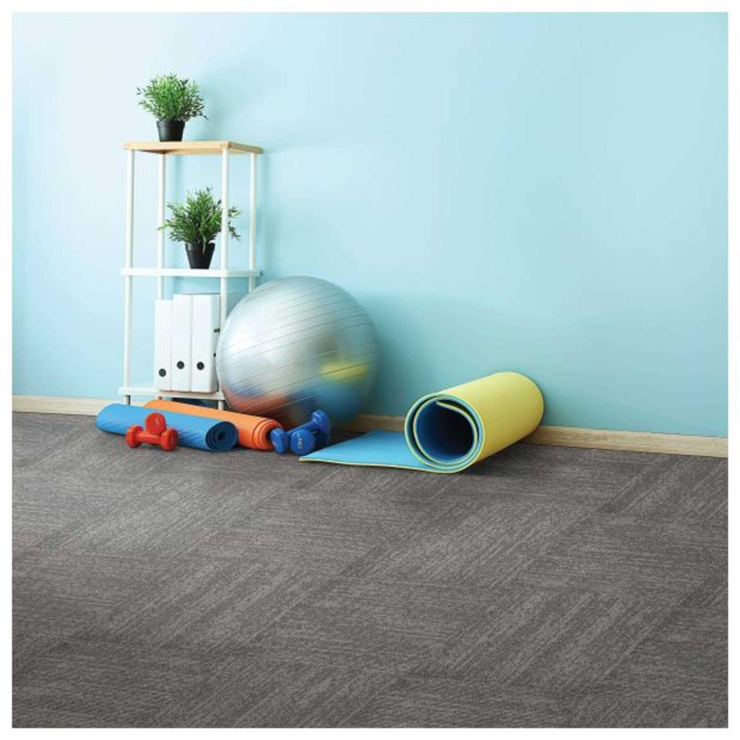 Mohawk Elite 24 inch x 24 inch Carpet Tile with Colorstrand Nylon Fiber ...