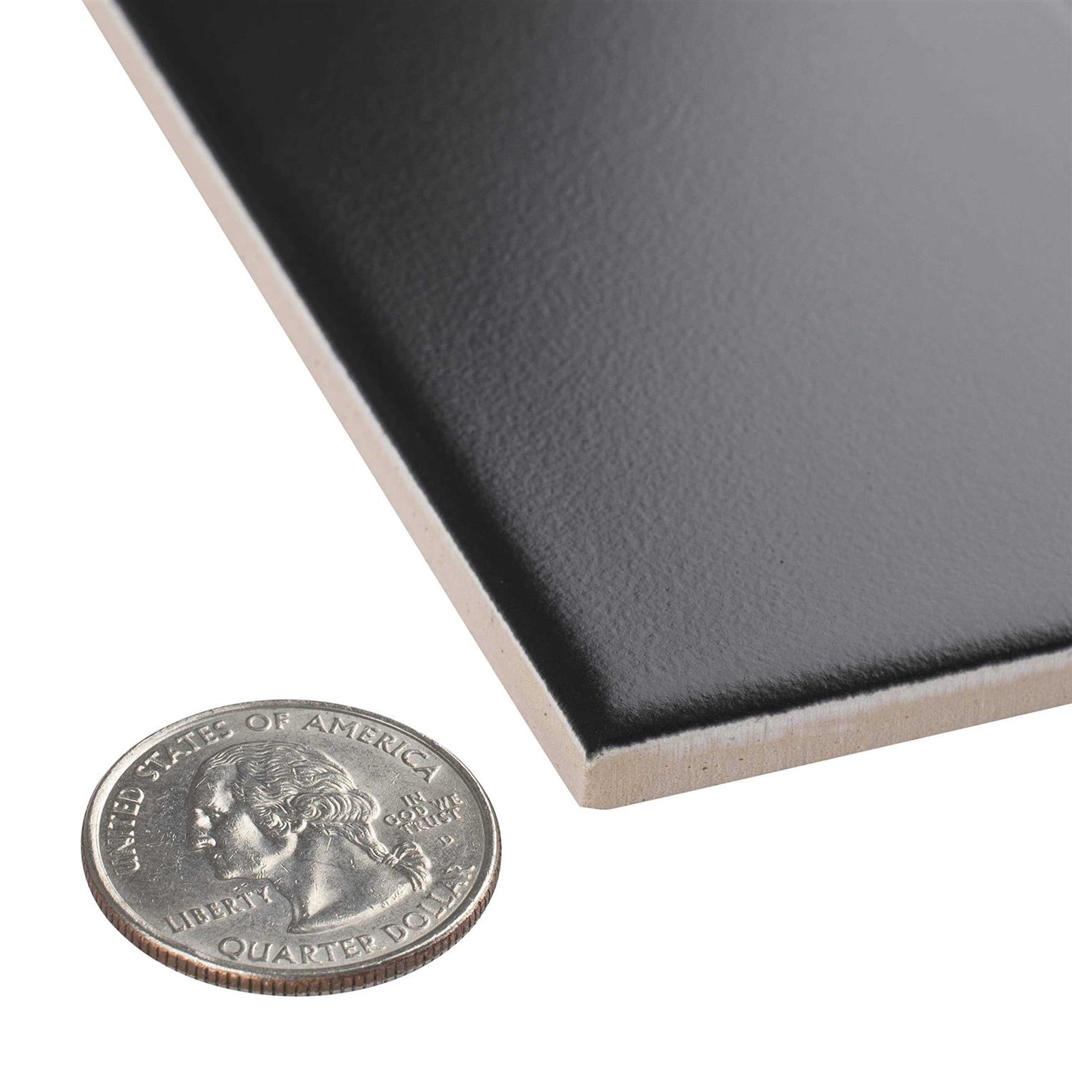 Merola Tile Crown Heights Matte White 3 in. x 6 in. Ceramic Wall Tile ...