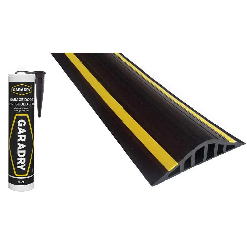 GaraDry High Garage Door Flood Barrier Threshold Kit - Shop Hardware ...