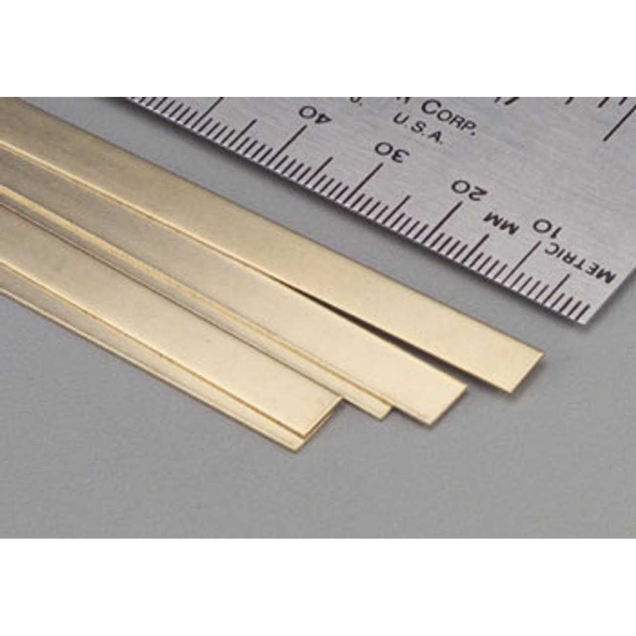 K & S Precision Metals Brass Strips,36,.016 x 1/4 - Shop Hardware Tools ...