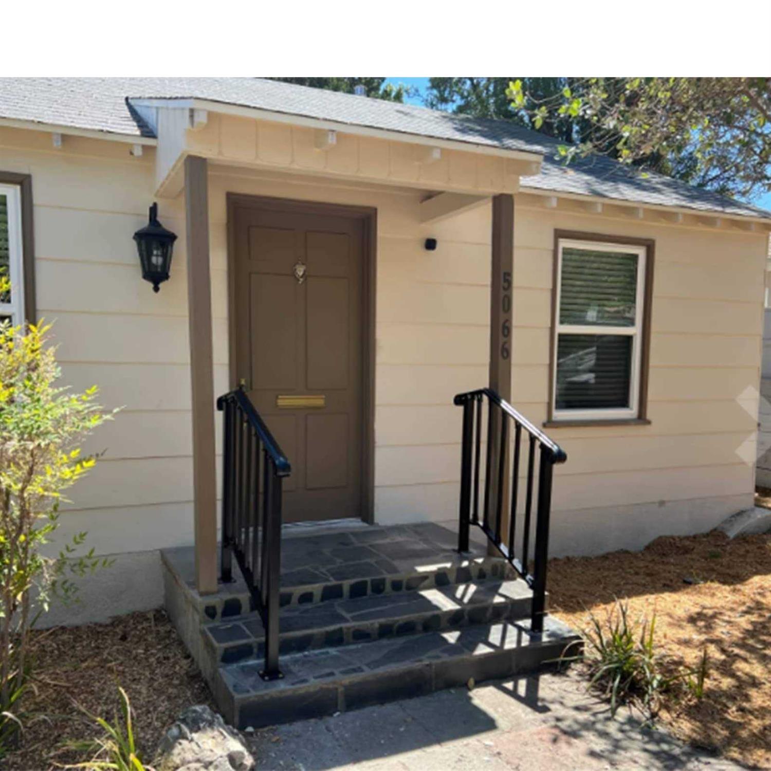 Metty Metal Hand Rails for Outdoor Steps Wrought Iron Stair Railing Set ...