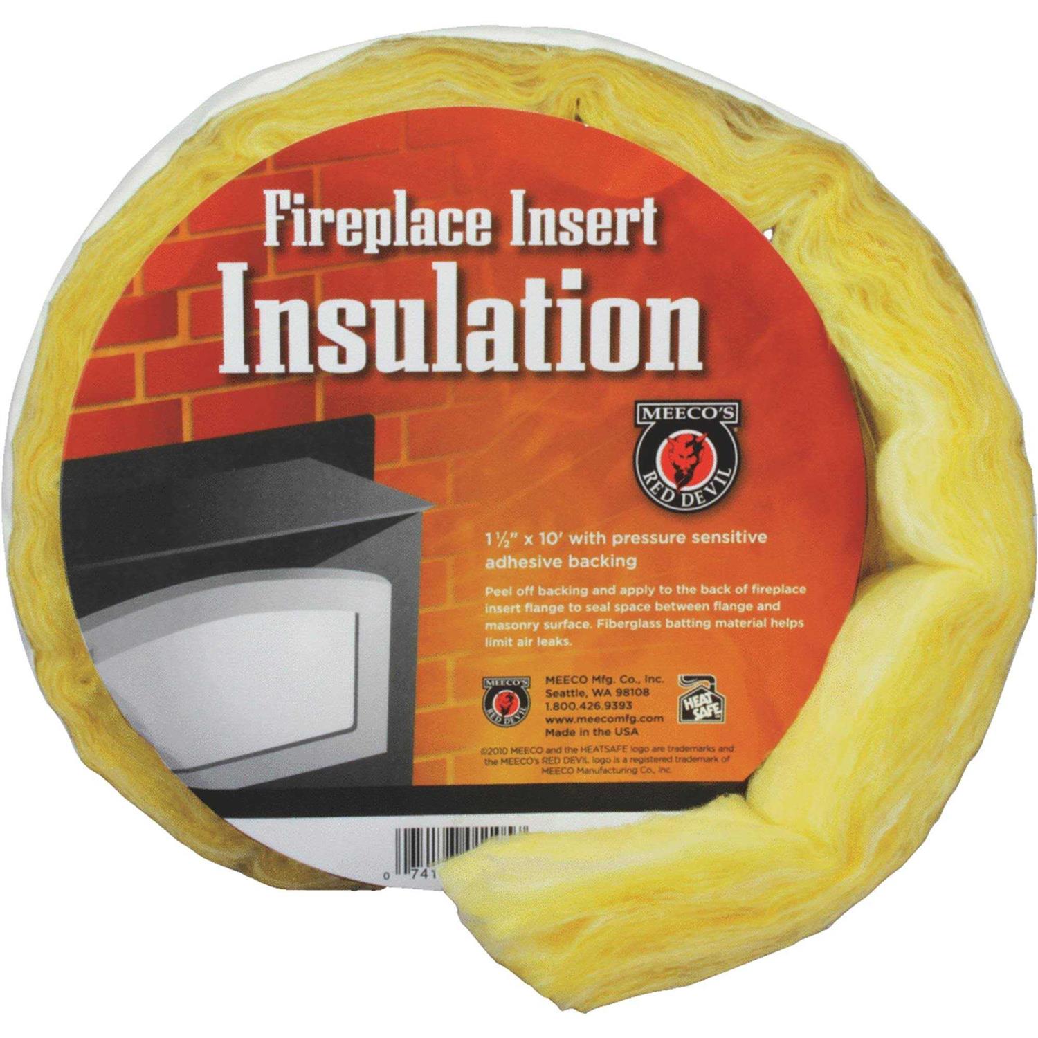 Meeco's Red Devil Fireplace Insert Insulation - Shop Hardware Tools for Work and Home