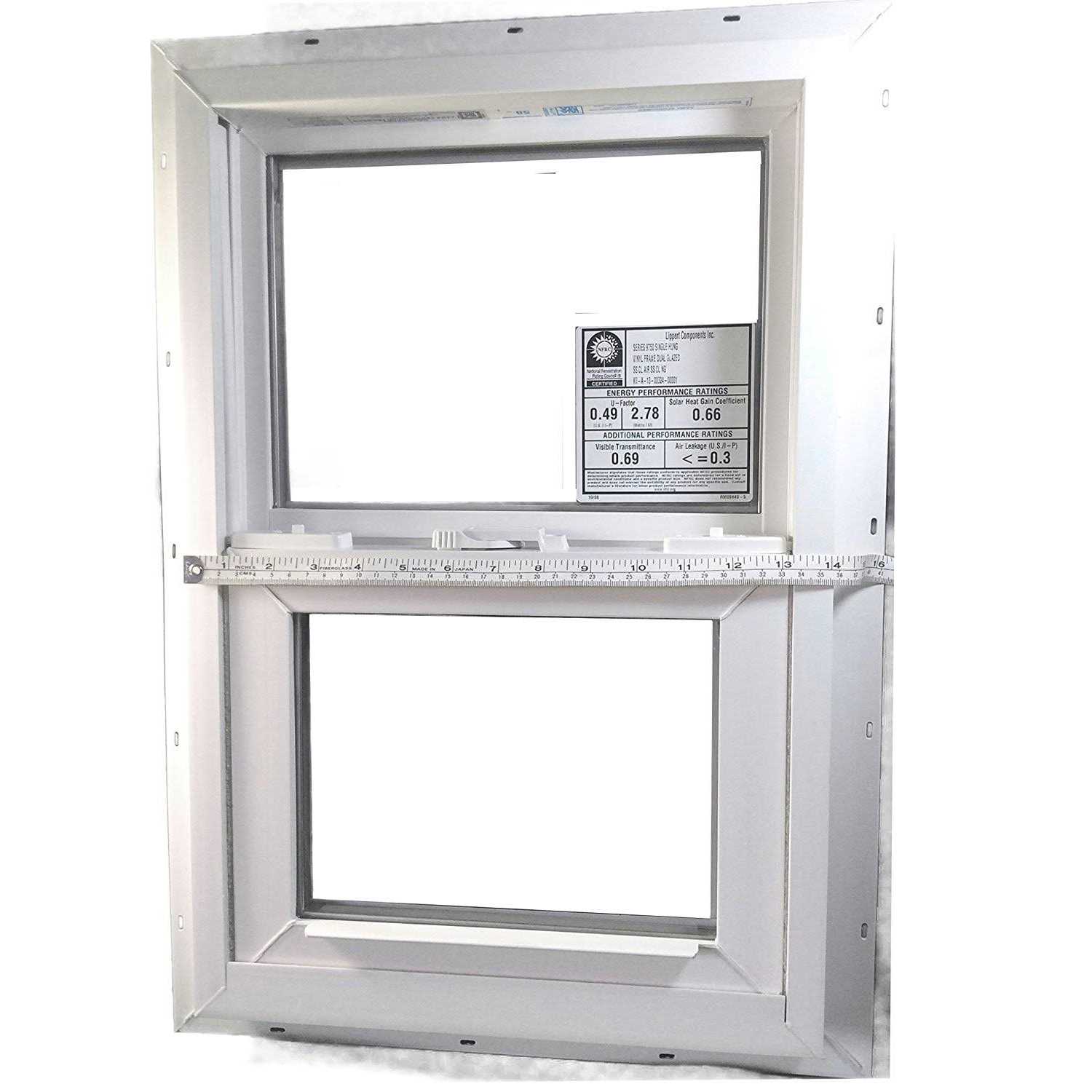 Mobile Home Window 14x21 Insulated Vinyl Thermopane Lower Tilt Sash ...