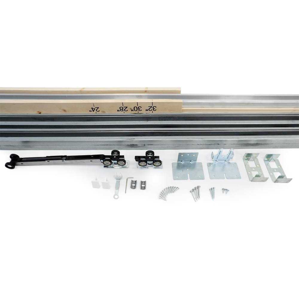 Pocket Sliding Door Hardware Kit and Frame Heavy Duty with Soft Close ...