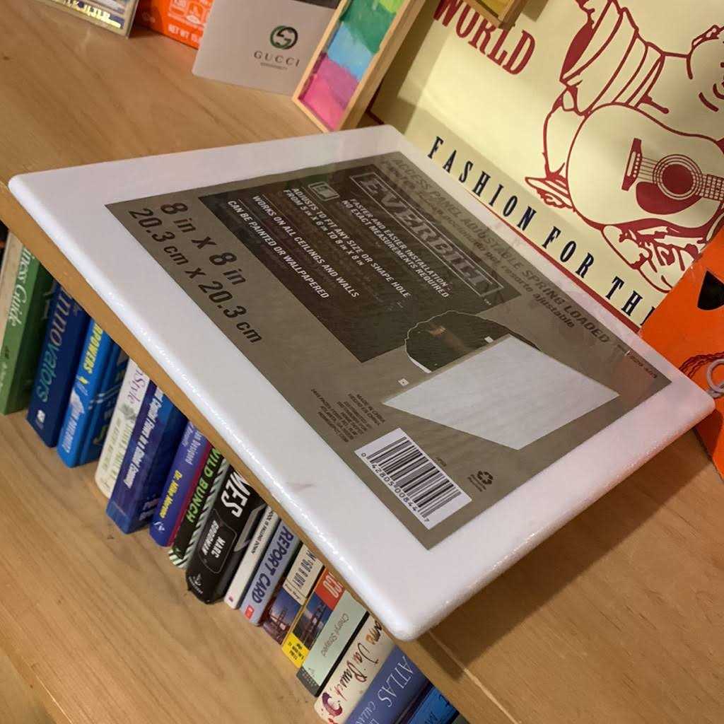 Everbilt 8 in. x 8 in. Adjustable Spring Loaded Plastic Access Panel ...