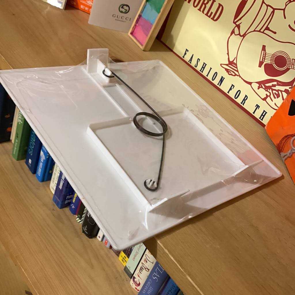 Everbilt 8 in. x 8 in. Adjustable Spring Loaded Plastic Access Panel ...