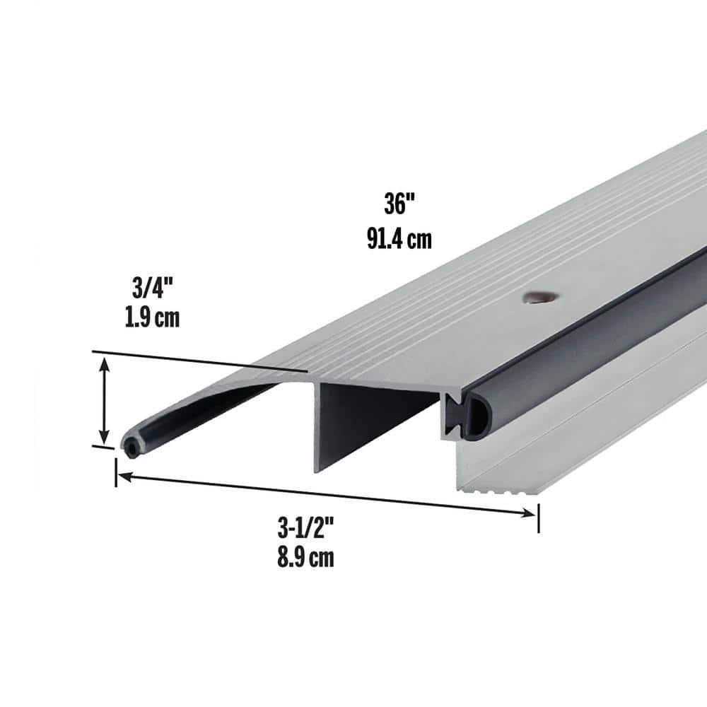 M-D Aluminum Door Threshold 08599 - Shop Hardware Tools for Work and Home