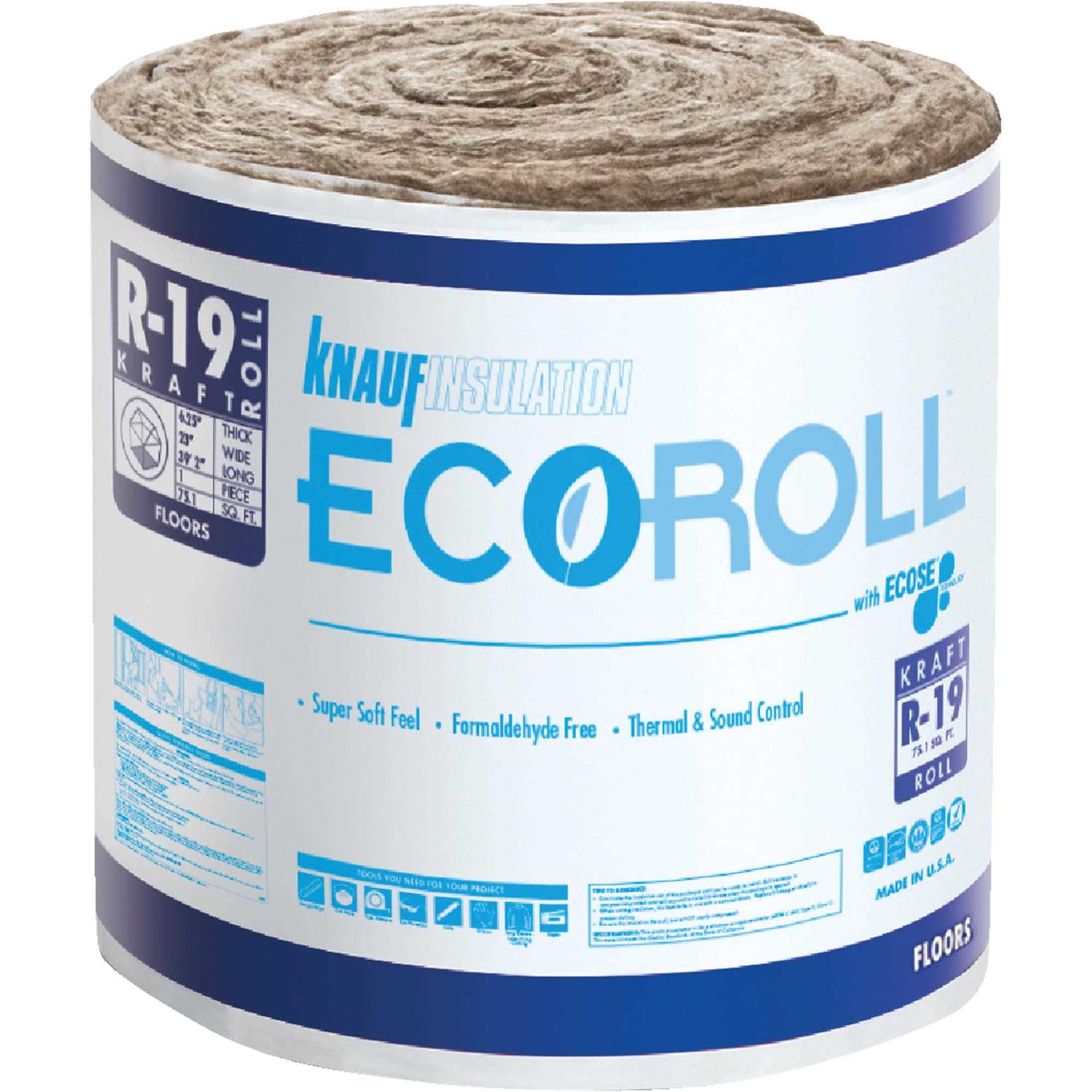 Knauf Insulation KR46TAK Kraft Faced Insulation 39.16 ft L - Shop Hardware Tools for Work and Home
