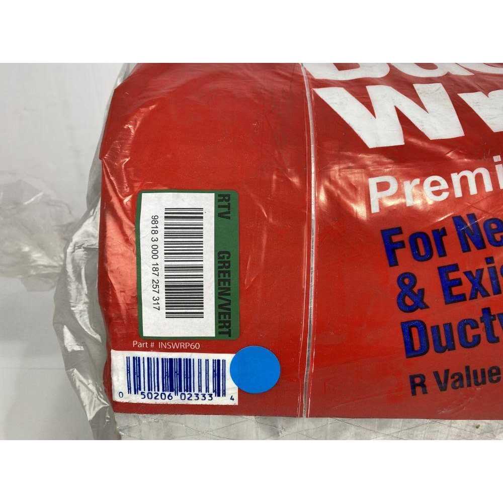 Master Flow 60 sq. ft. R-6 Insulated Duct Wrap - Shop Hardware Tools ...