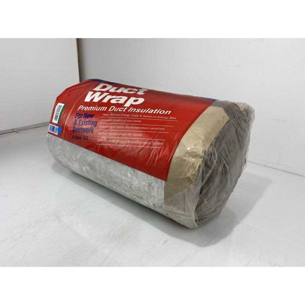 Master Flow 60 sq. ft. R-6 Insulated Duct Wrap - Shop Hardware Tools ...
