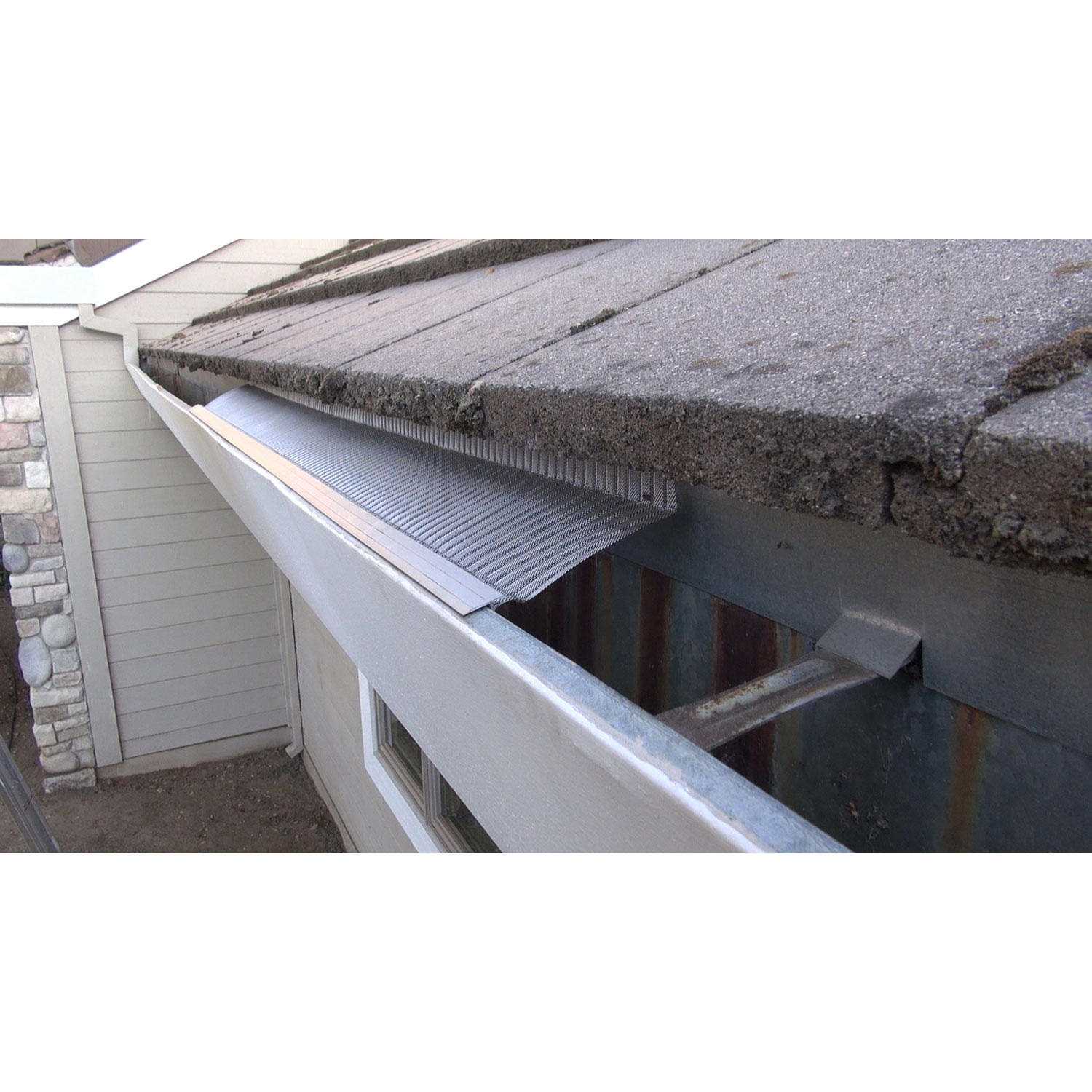 Gutterglove Stainless Steel Gutter Guard Kit - Shop Hardware Tools for ...