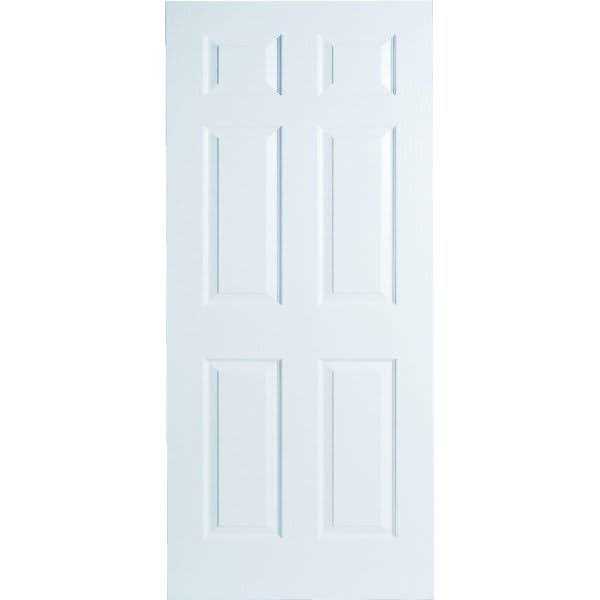 Masonite 34 x 80 in. 1-3/8 in. Thick 2-Panel Hollow Core Slab Door ...
